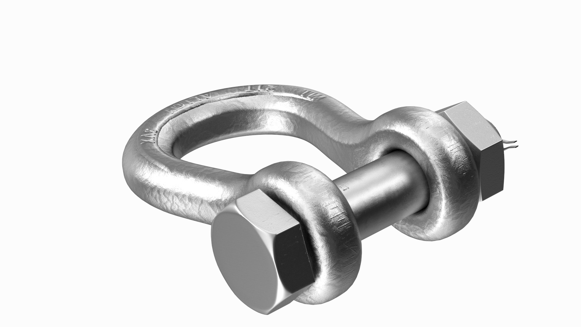 Aluminum Anchor Shackle3Dモデル - TurboSquid 2022343