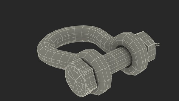 Modello 3D Grillo di ancoraggio in alluminio - TurboSquid 2022343