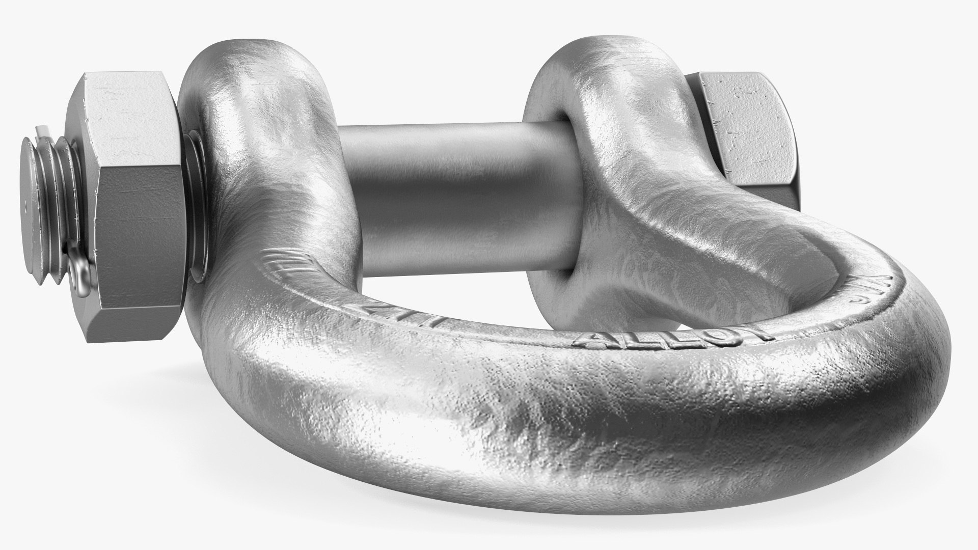 Aluminum Anchor Shackle 3D model - TurboSquid 2022343