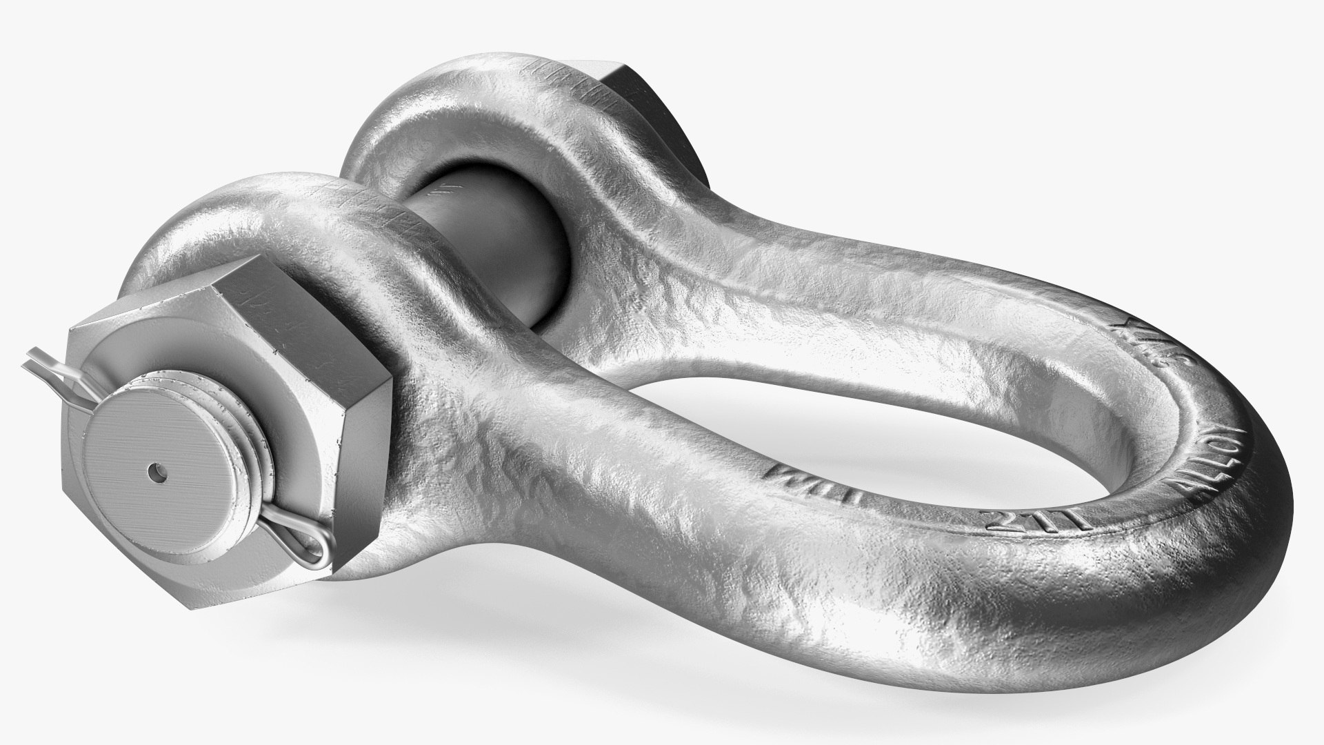 Aluminum Anchor Shackle 3D model - TurboSquid 2022343