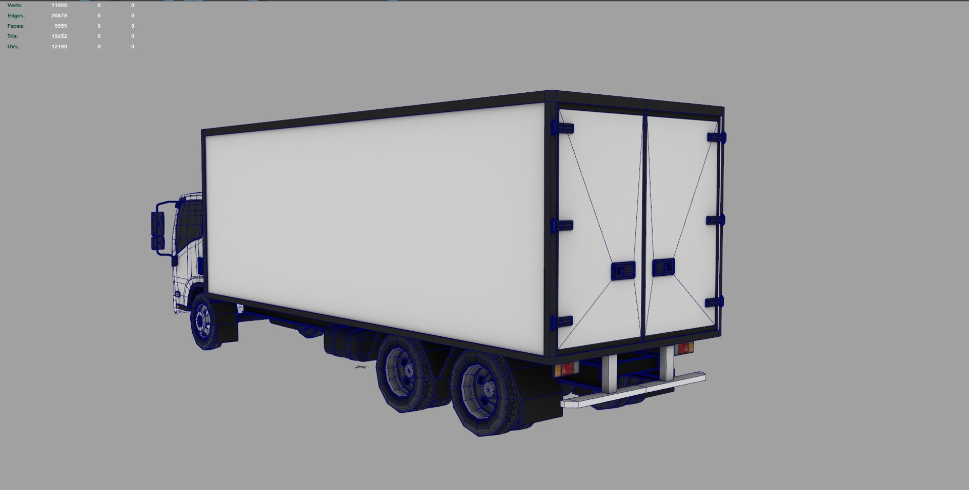 Lorry Truck 3D - TurboSquid 1352427