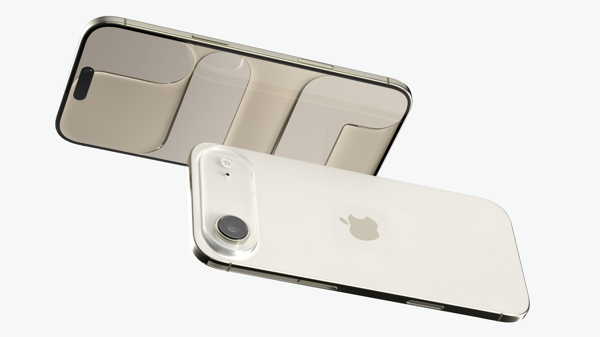 Apple IPhone 17 Air Light Gold Model - TurboSquid 2459632