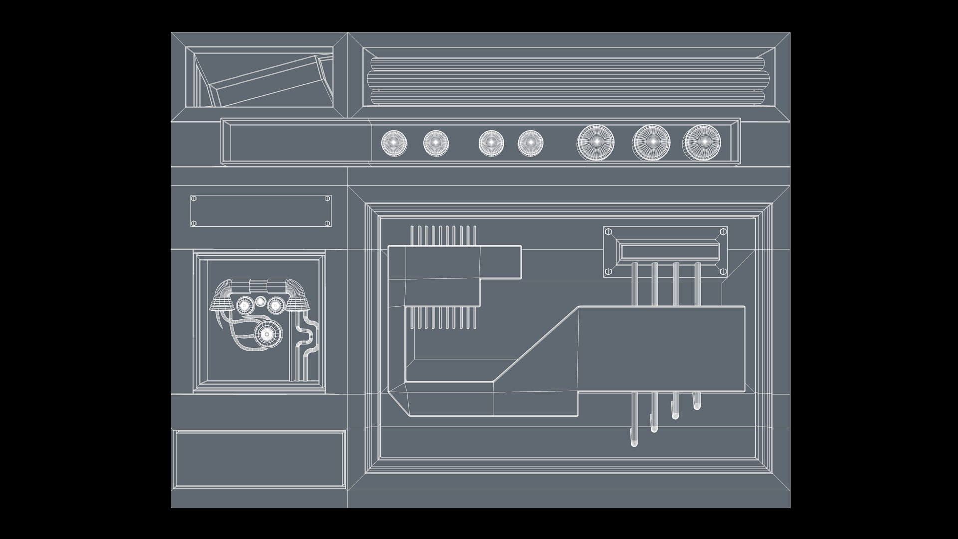 Sci Fi Panels 3D Model - TurboSquid 2198861