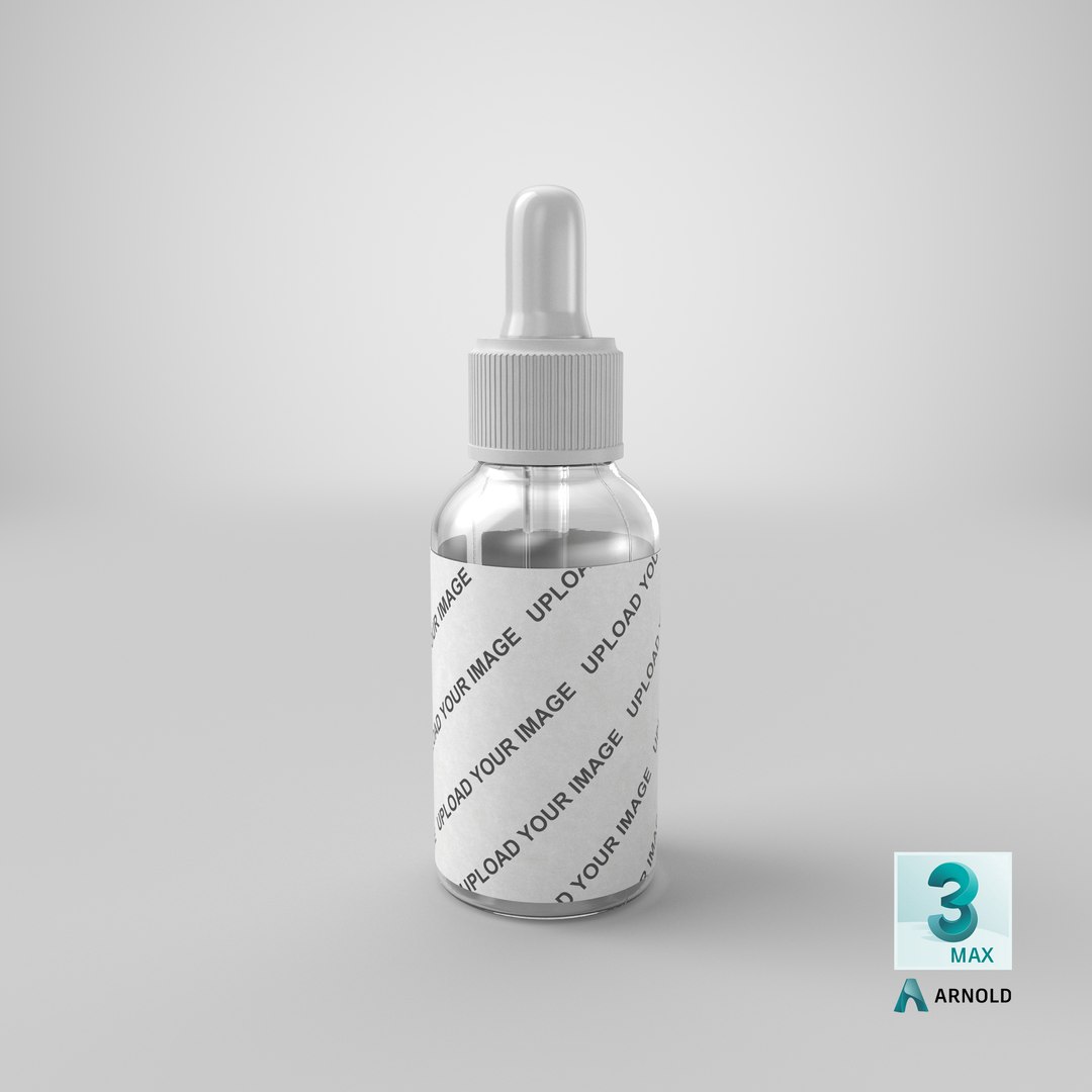 Cosmetic Bottle Dropper 50 Model - TurboSquid 1590414