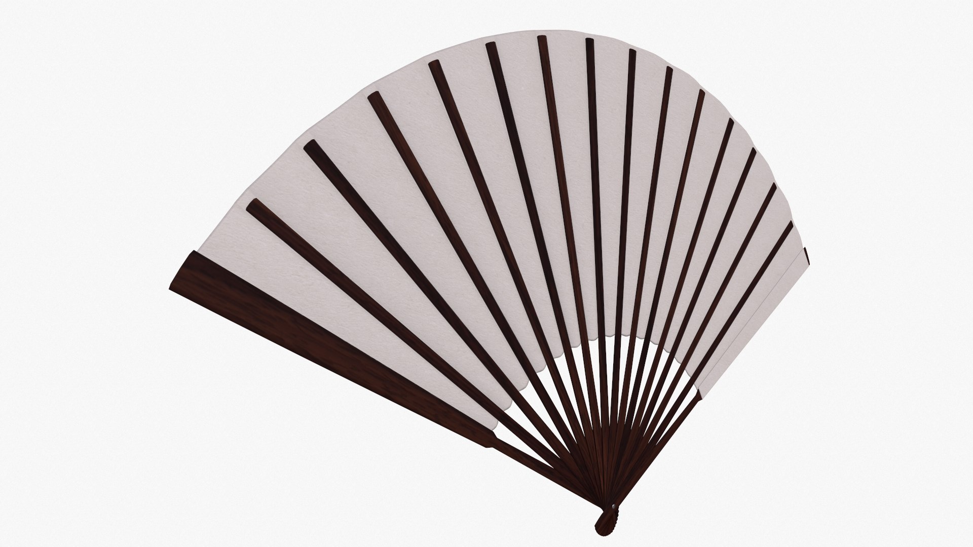 Traditional Chinese Folding Fan 3D Model - TurboSquid 2142381