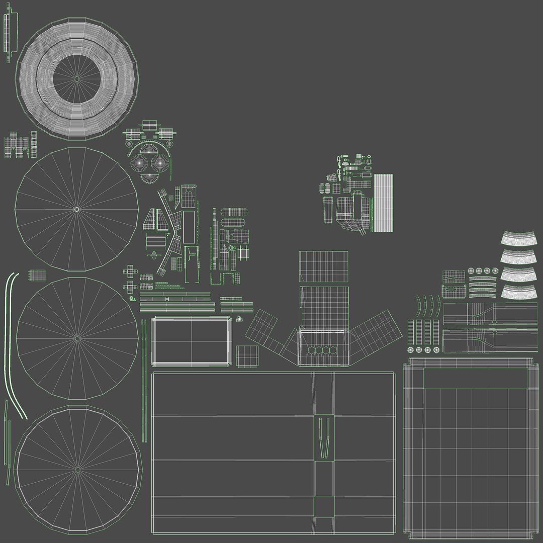Retro Turntable 3D Model - TurboSquid 1917235