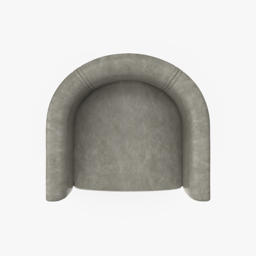 RH WEXLER BARRELBACK LEATHER DINING ARMCHAIR 3D Model - TurboSquid 2099280