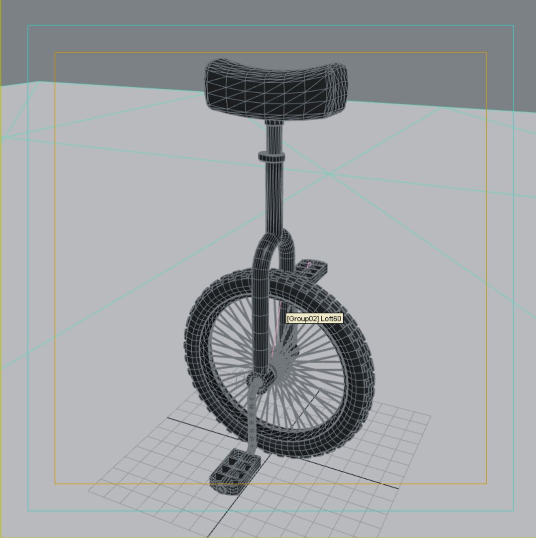 Unicicle 3d Model