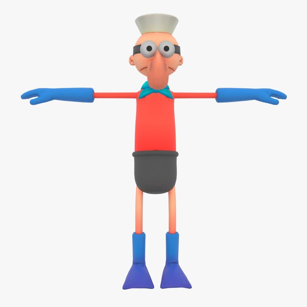 modelo 3d Chico Percebe - Bob Esponja - TurboSquid 2397855