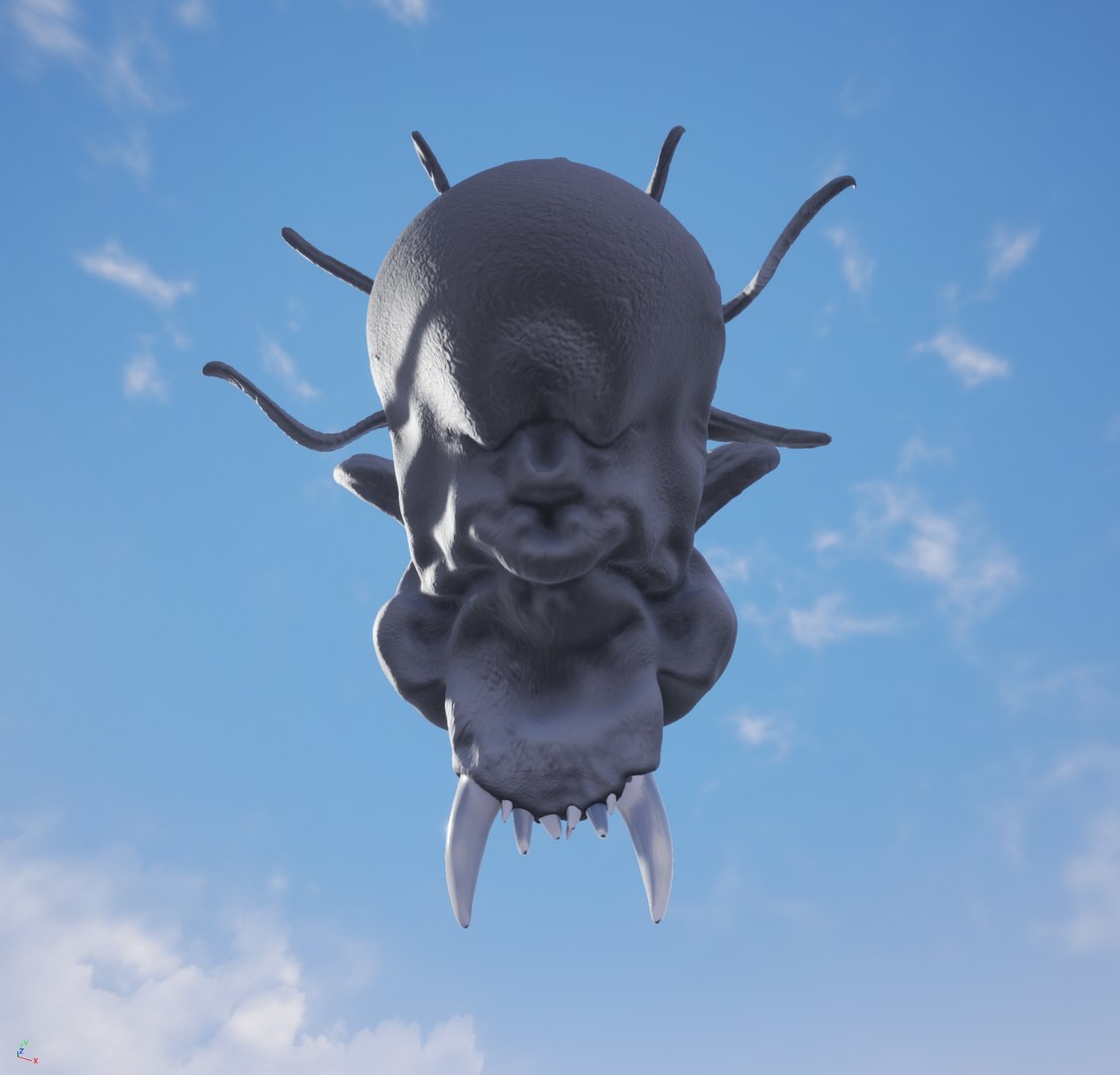 Skull Evil 3D Model - TurboSquid 1382665