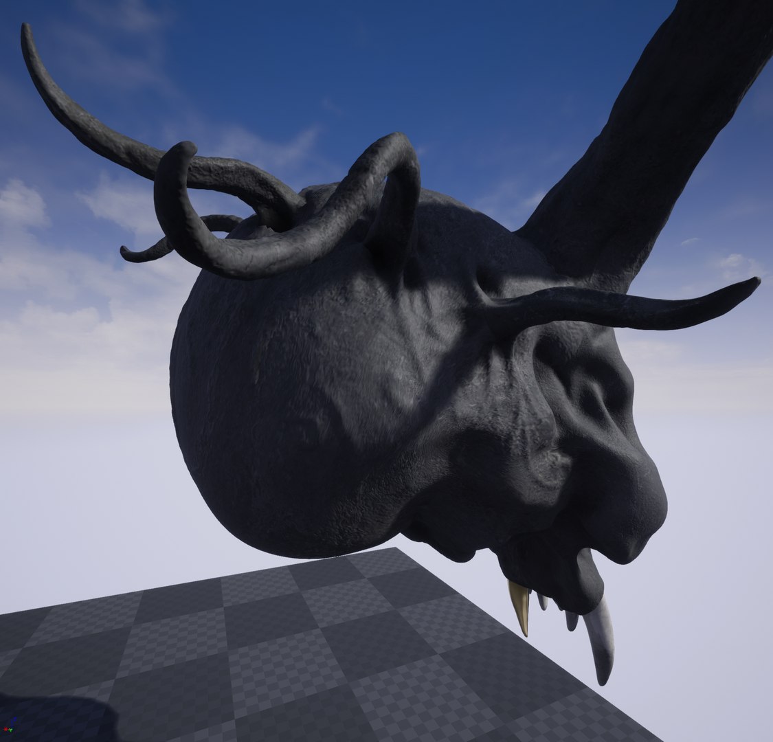 Skull Evil 3D Model - TurboSquid 1382665