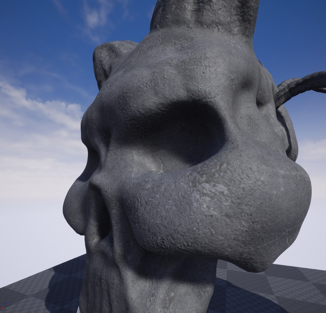 Skull Evil 3D Model - TurboSquid 1382665