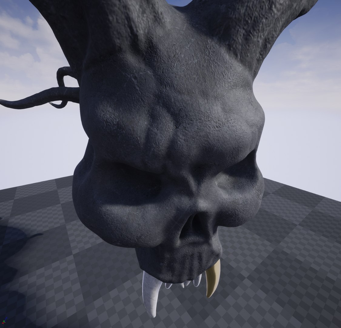 Skull Evil 3D Model - TurboSquid 1382665