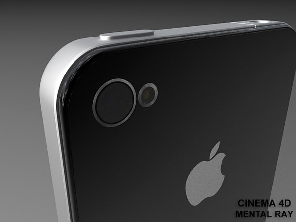 3d model apple iphone 4s