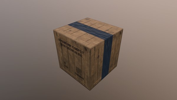 Free 3D wooden box model - TurboSquid 1203207