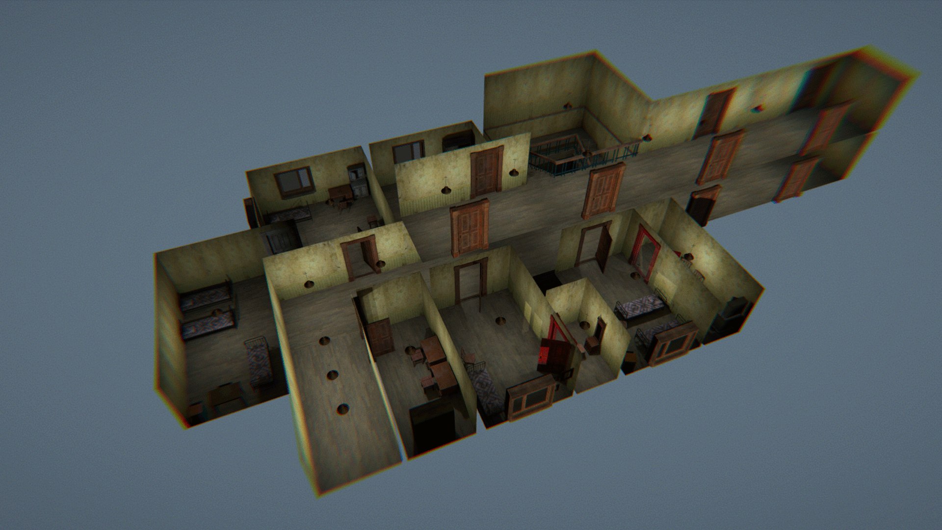 Vr Horror Modular 3D Model - TurboSquid 1427099