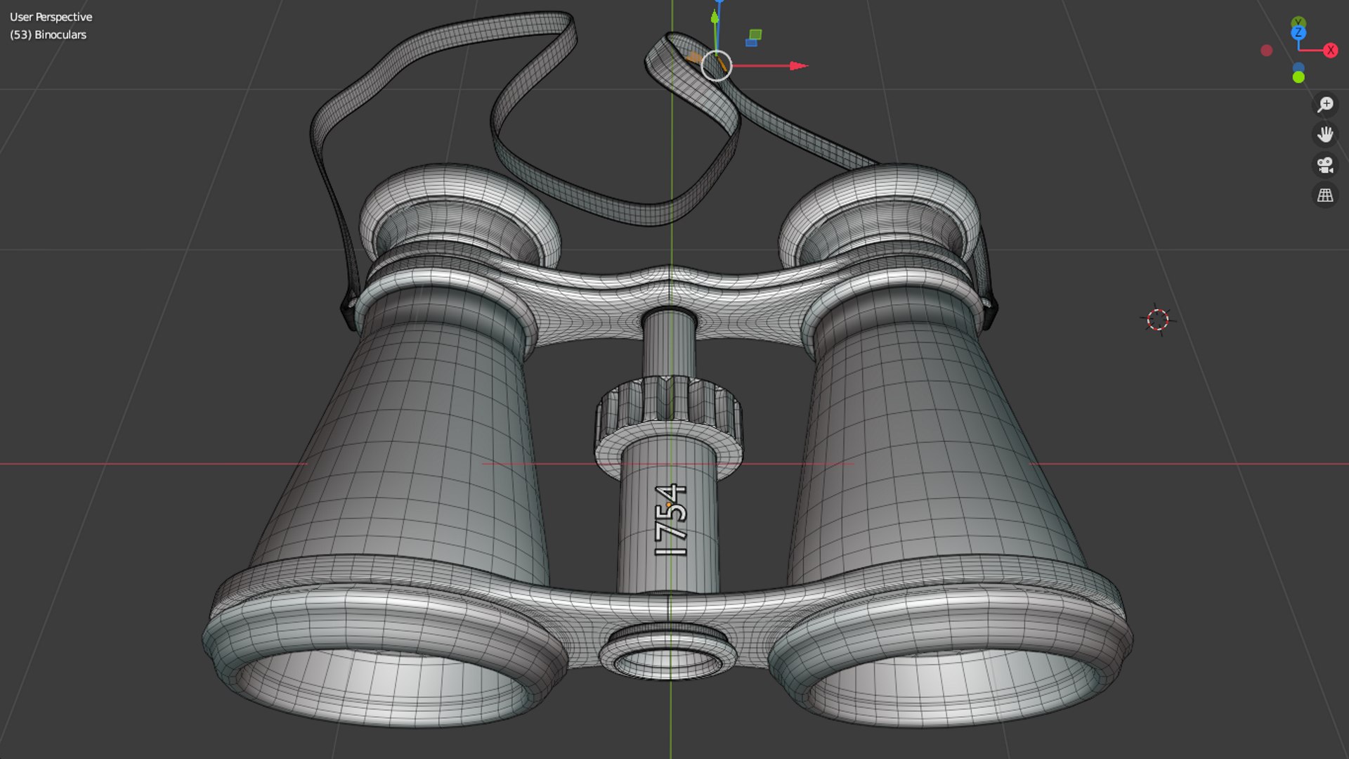 3D Model Antique Binoculars - TurboSquid 1730951