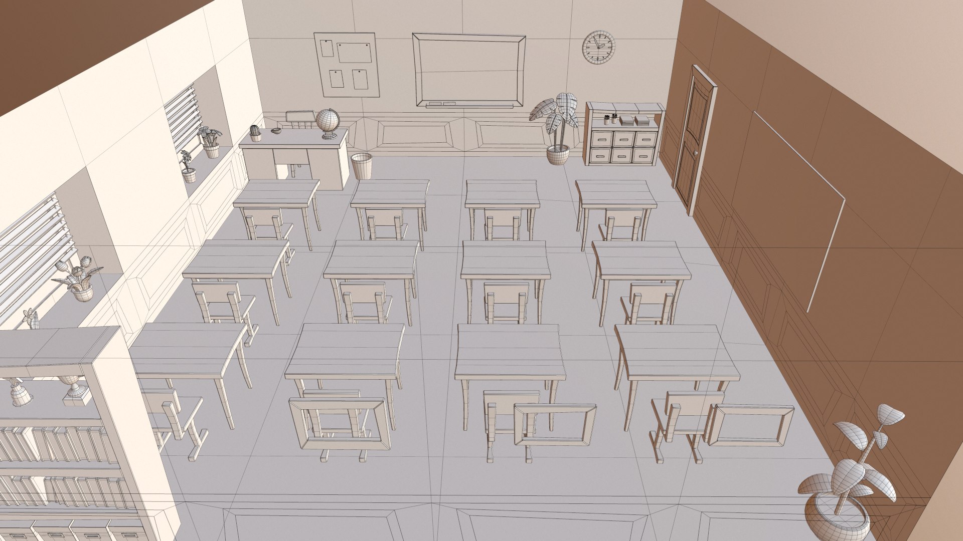 Class 3D Model - TurboSquid 1687787