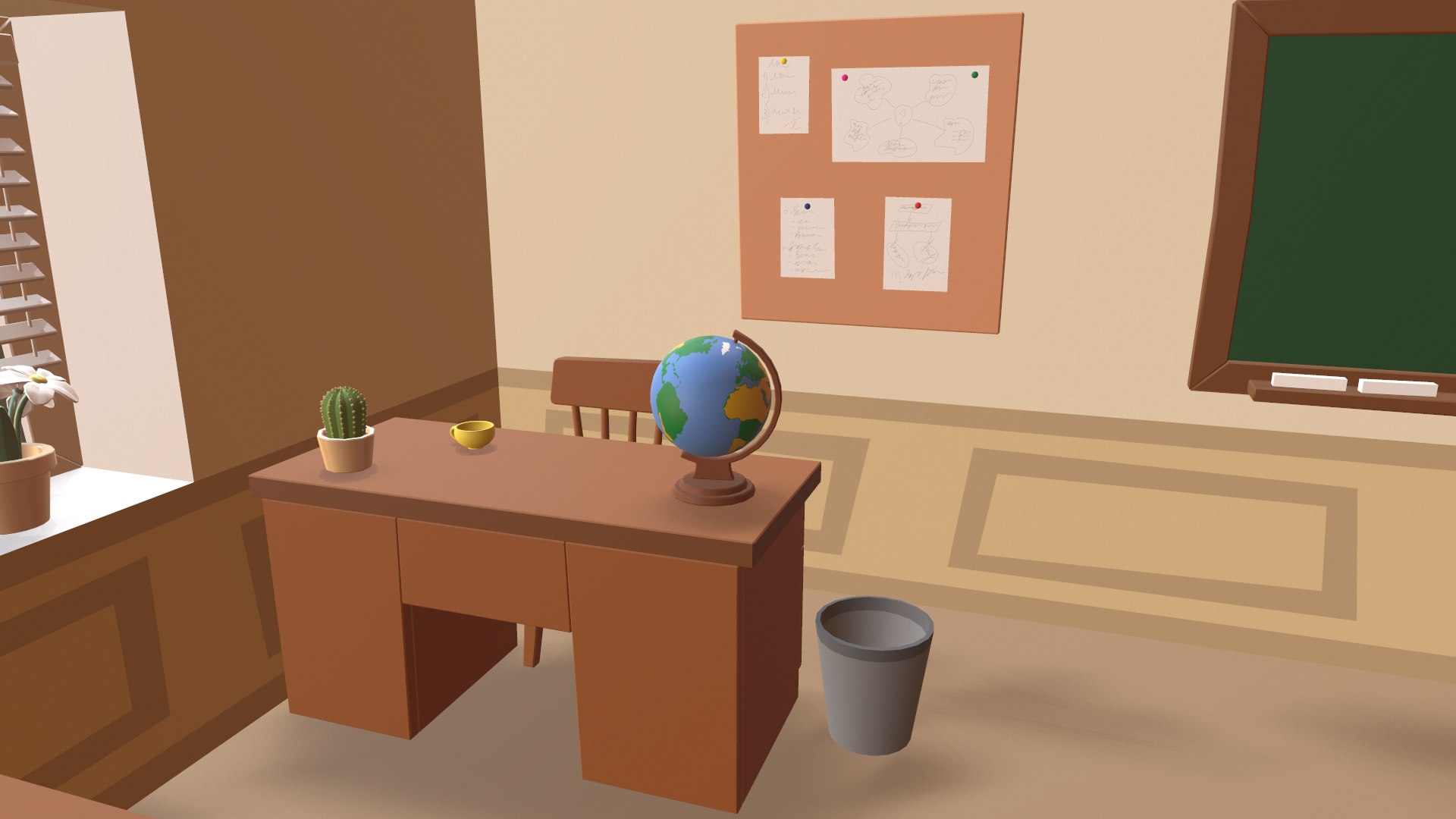 Class 3D Model - TurboSquid 1687787