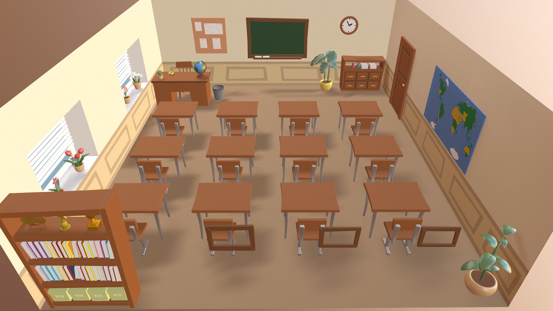 Class 3D model - TurboSquid 1687787