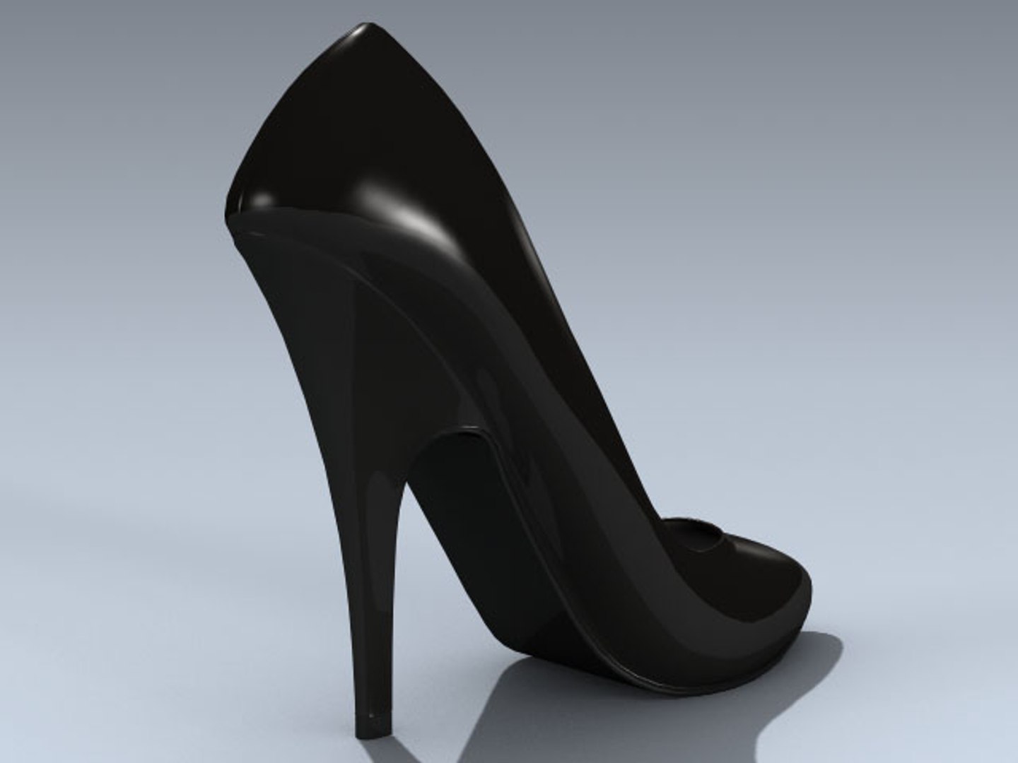 Womens Shoe 1 3d Max
