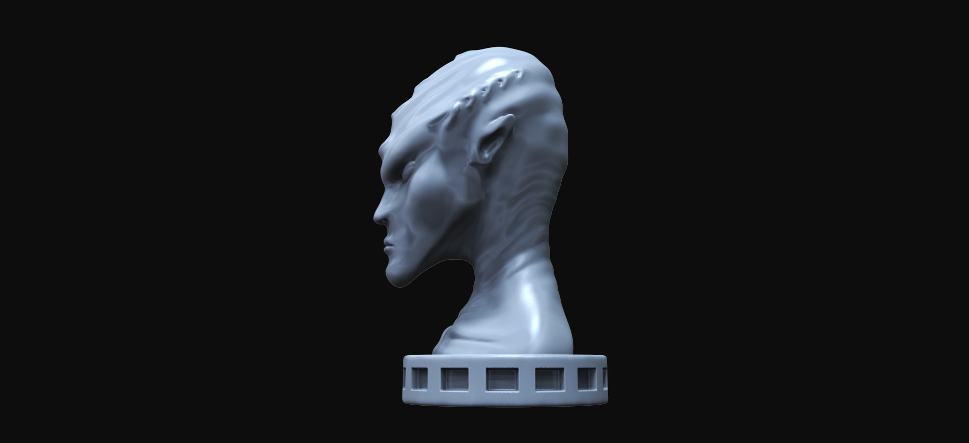Alien Statue Sculpting 3D Model - TurboSquid 1469986