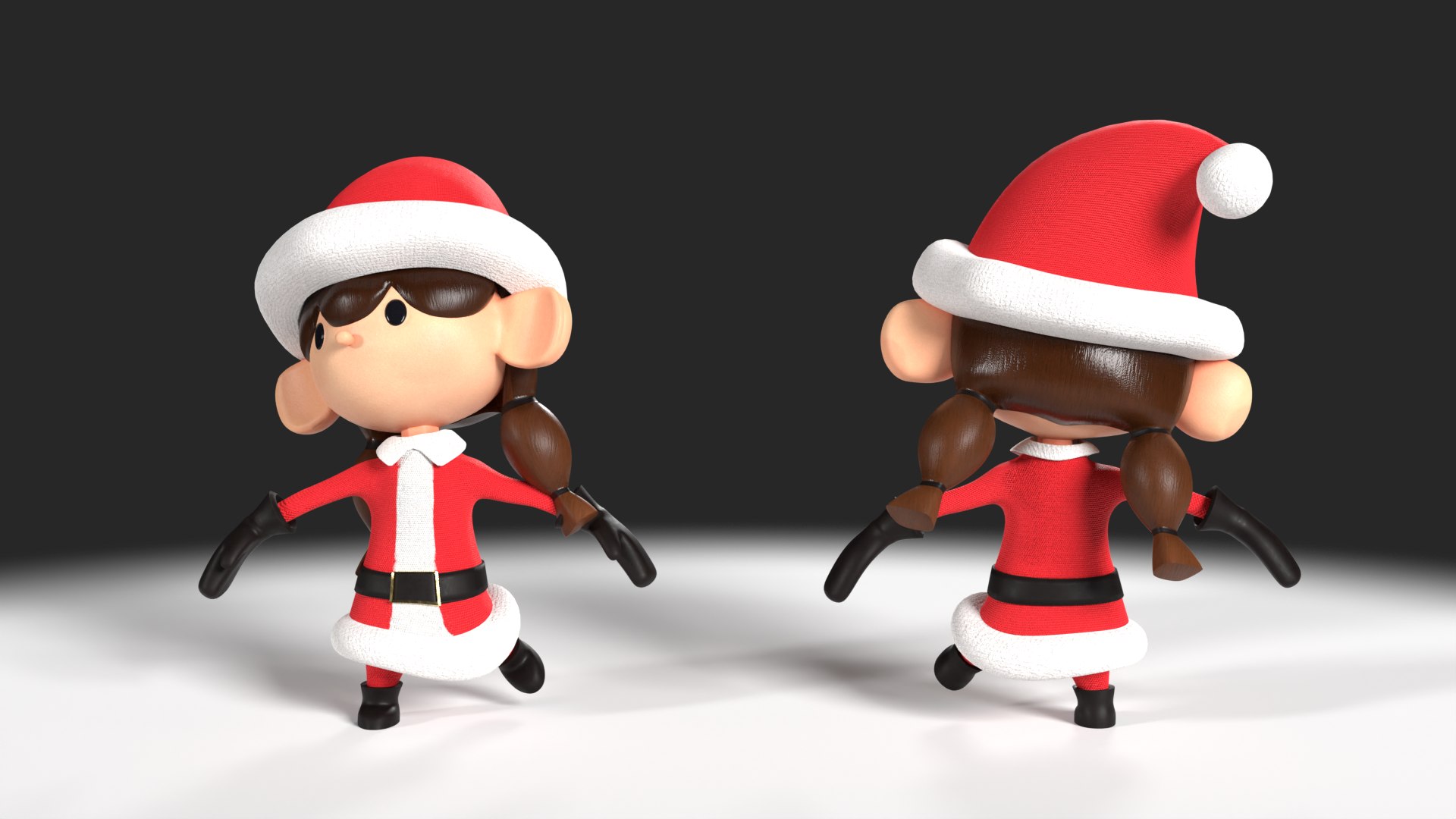 3D Model Cake Santa Suit - TurboSquid 1998207
