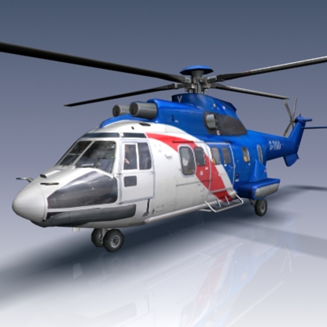 Eurocopter 332l Helicopter Max