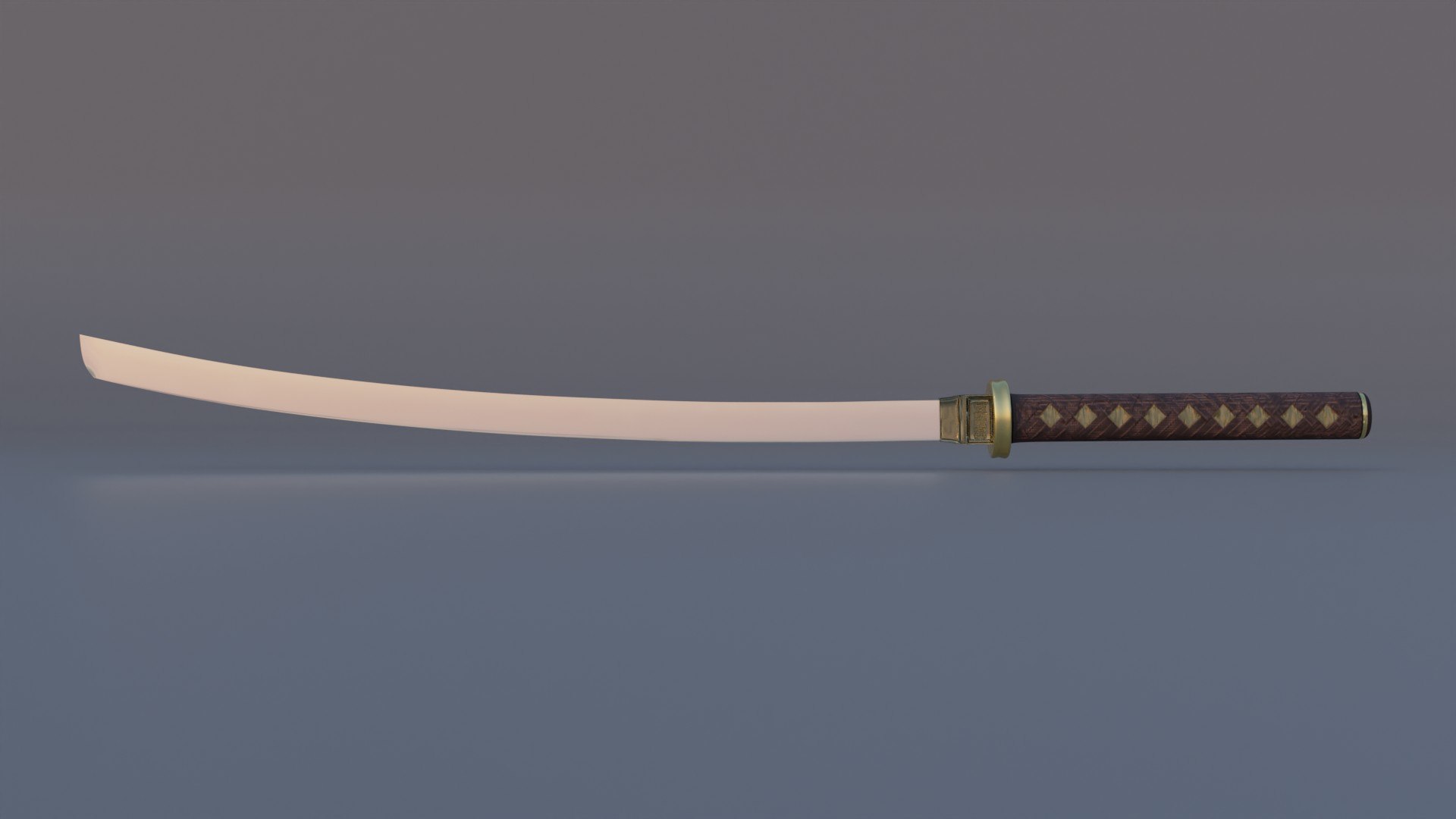 3D Ornate Katana Sword 3D Model - TurboSquid 1809637