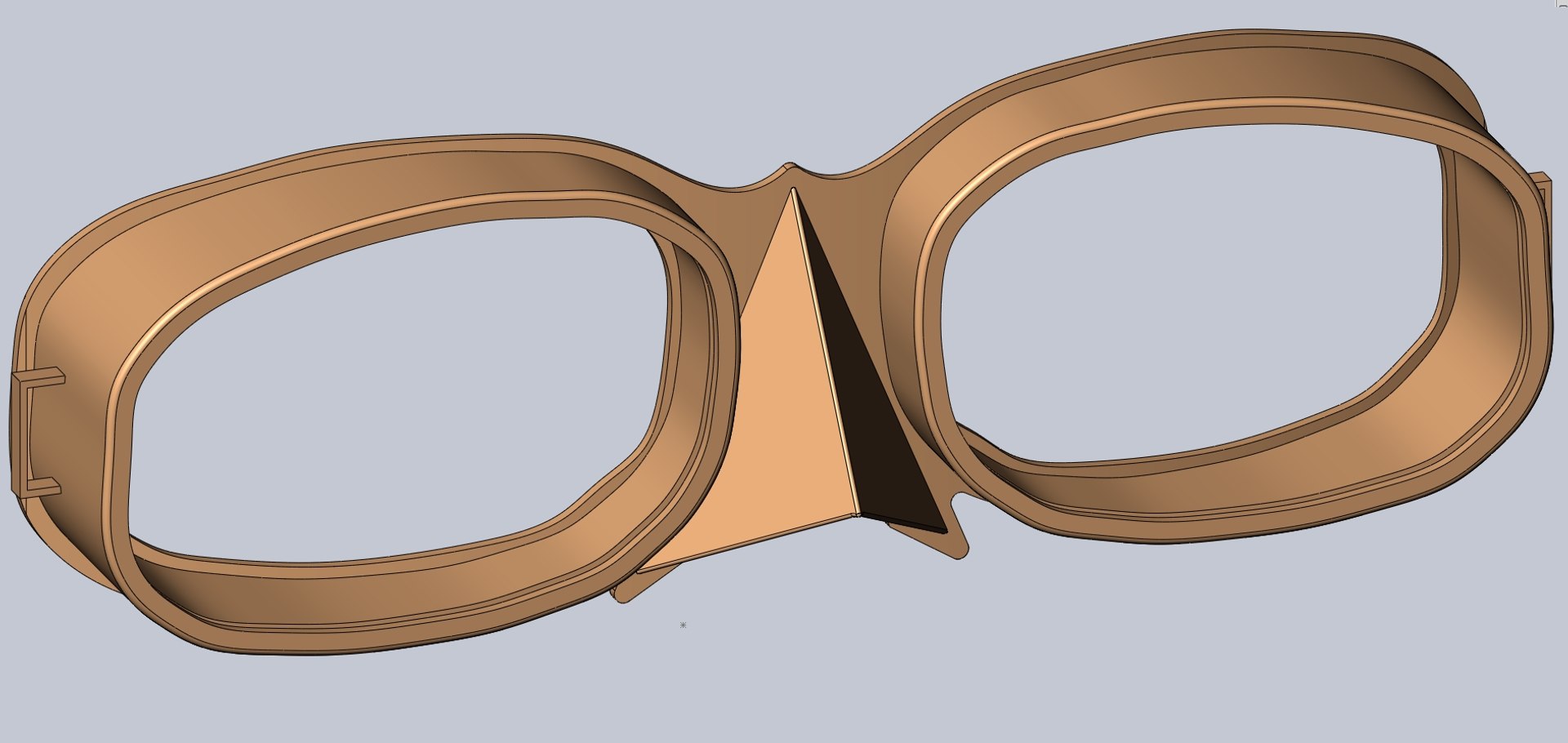 Free 3D Goggles Blood Hunter Mary - TurboSquid 1322212