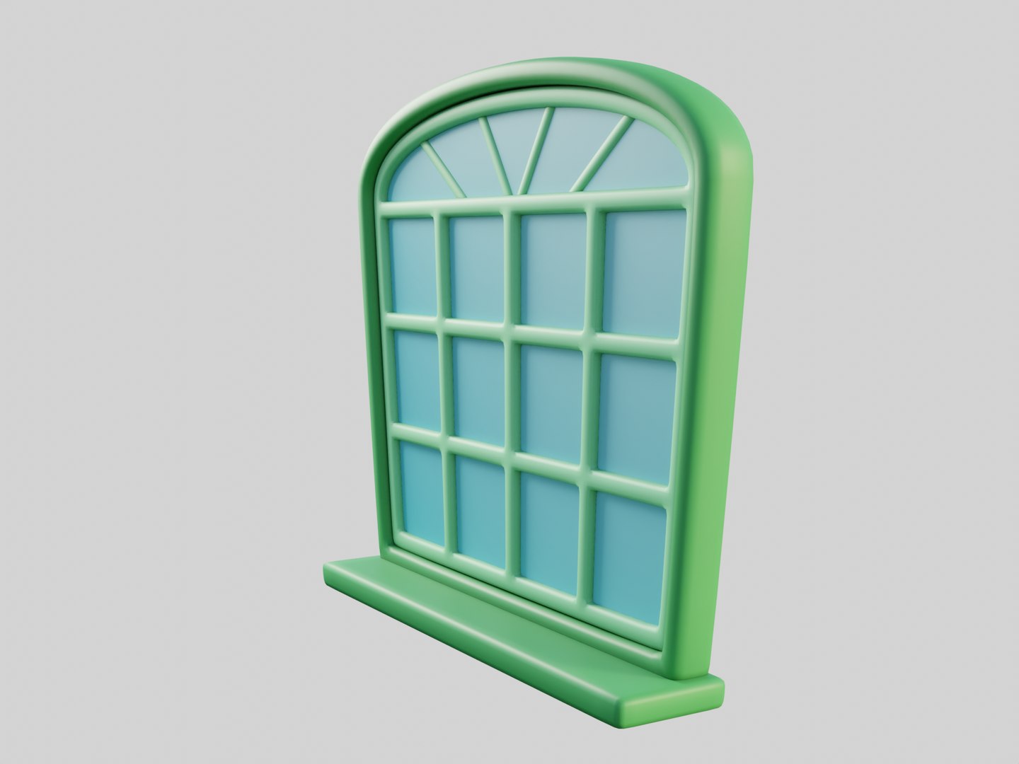 3D Cartoon Window 30b Model - TurboSquid 1908693