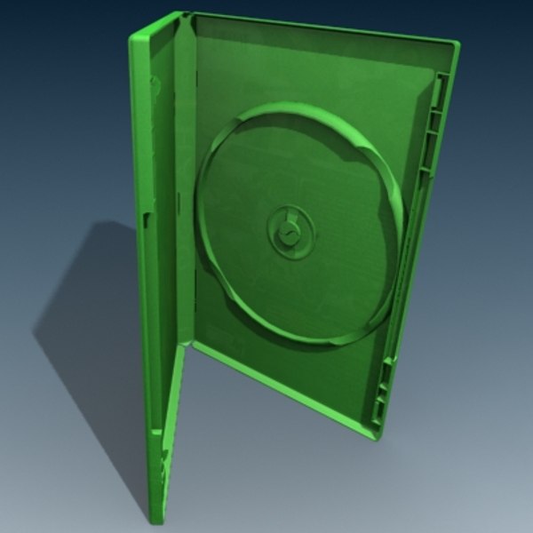 dvd case 3d max