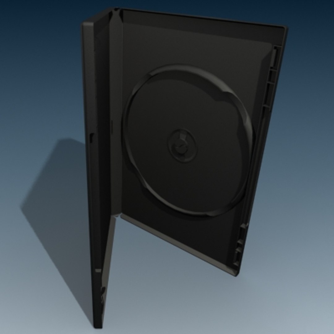 Dvd Case 3d Max