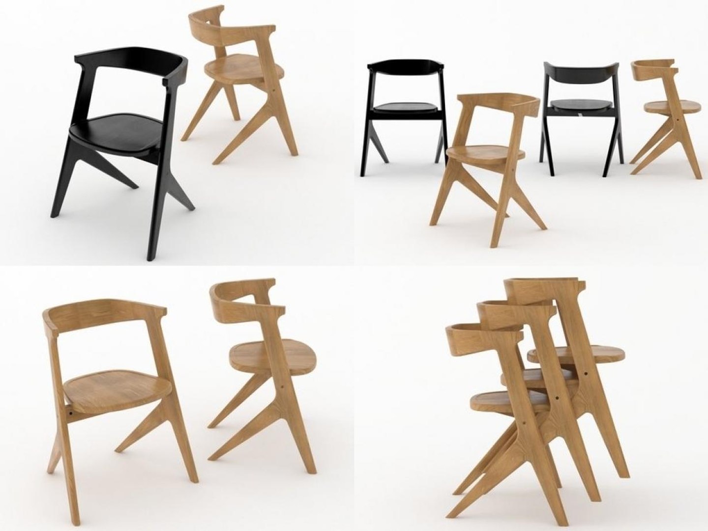 3D Model Slab Chair - TurboSquid 1176532