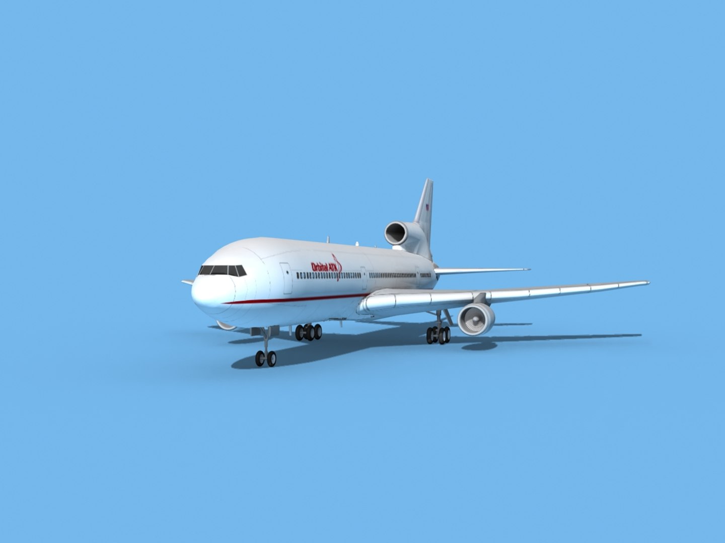 Lockheed L-1011-10 Model - TurboSquid 1488922