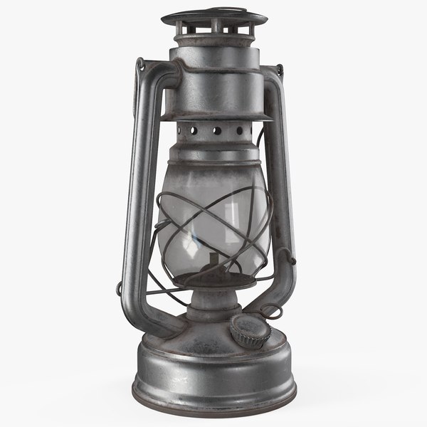 3D model Silver Storm Lantern 8K PBR Textures - TurboSquid 1820234