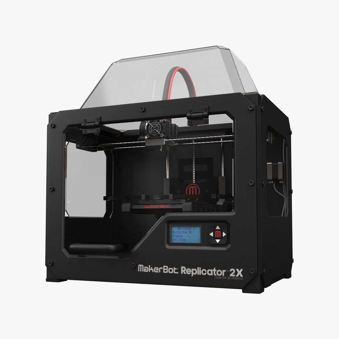 modelo 3d Makerbot Replicator 2X - TurboSquid 931849