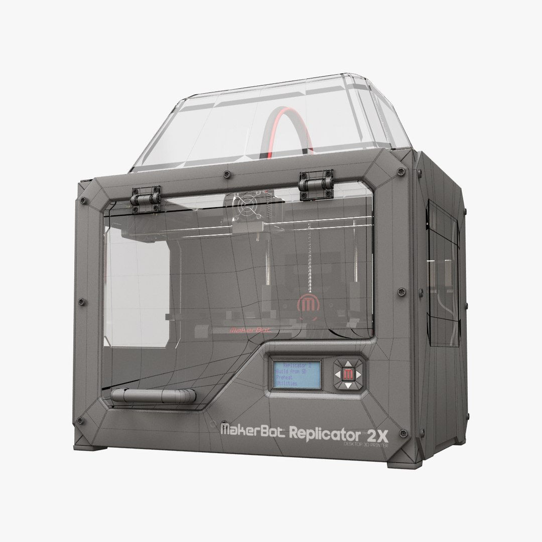 3d makerbot replicator 2x
