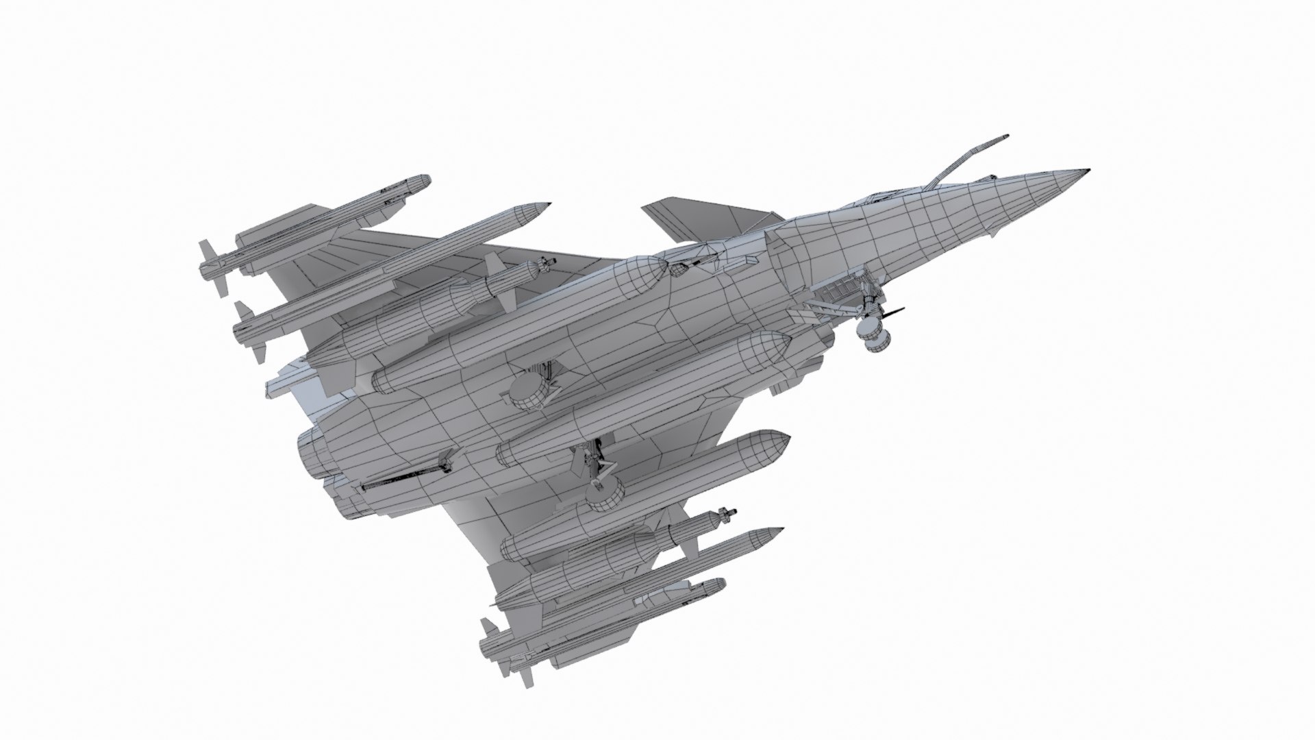 Dassault Rafale M Fighter Jet Model - TurboSquid 2130801