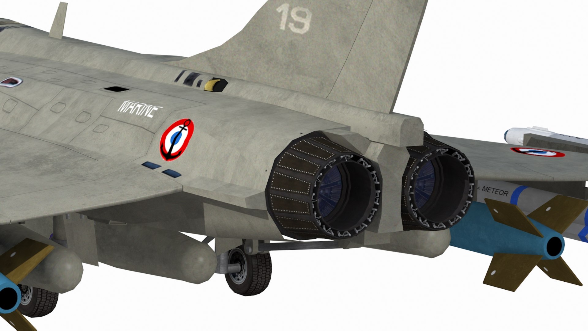 Dassault Rafale M Fighter Jet Model - TurboSquid 2130801