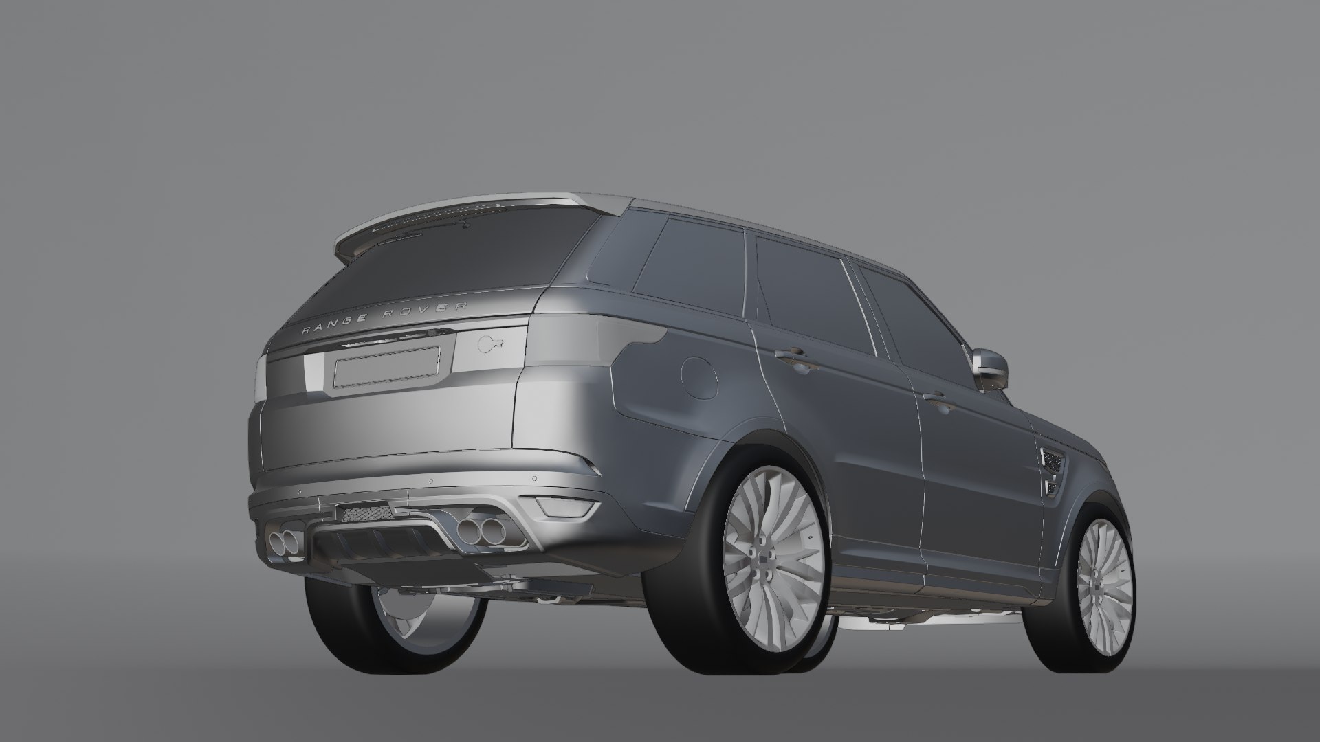 Land Rover SVR 2015 3D Model - TurboSquid 1904071