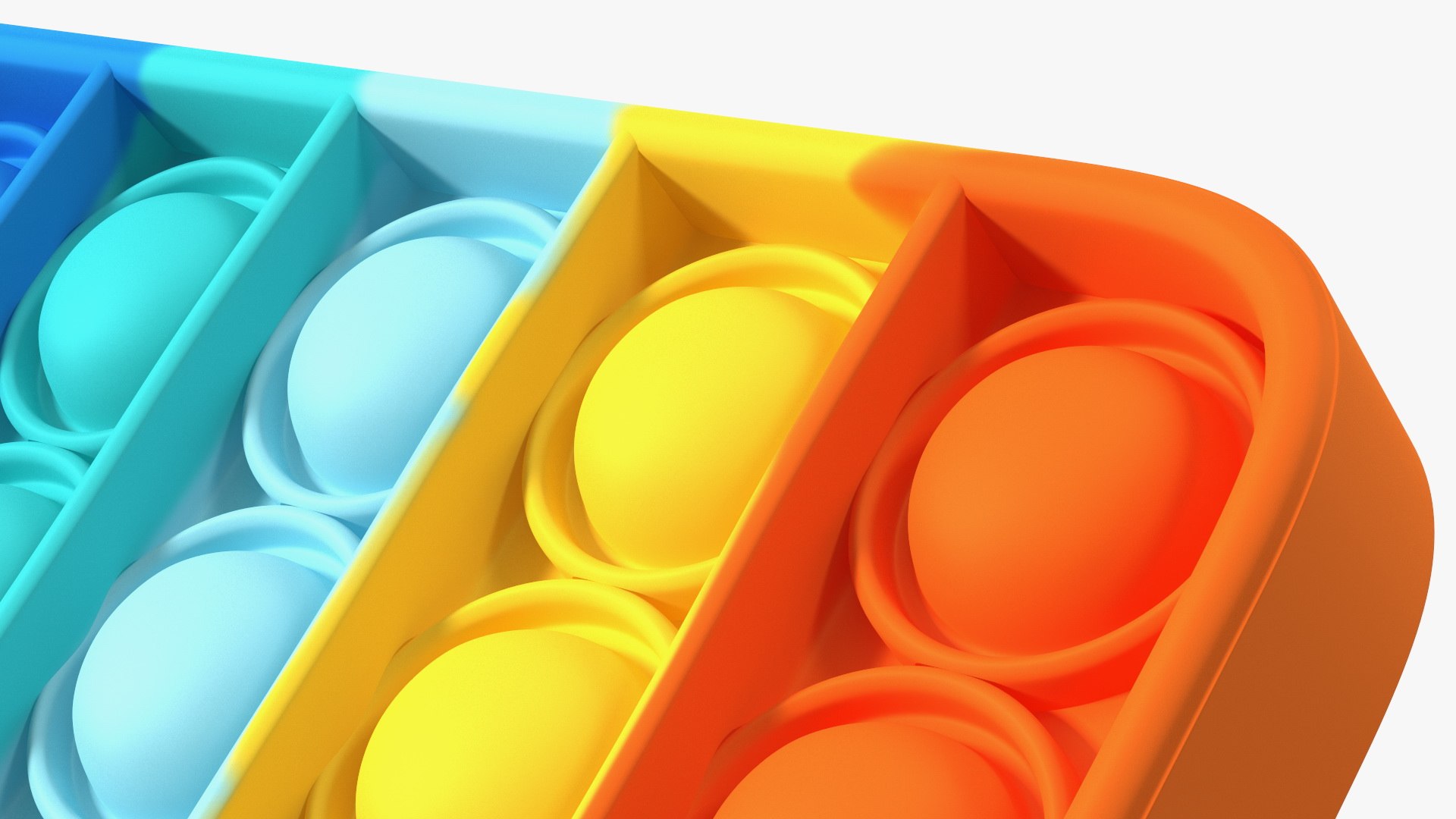 Square Pop It Fidget Toy 3D Model - TurboSquid 1778848