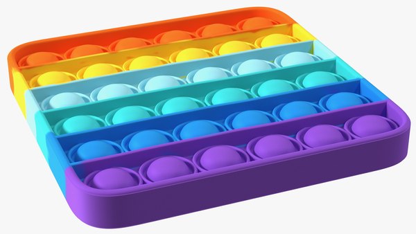 Square Pop It Fidget Toy 3D model - TurboSquid 1778848