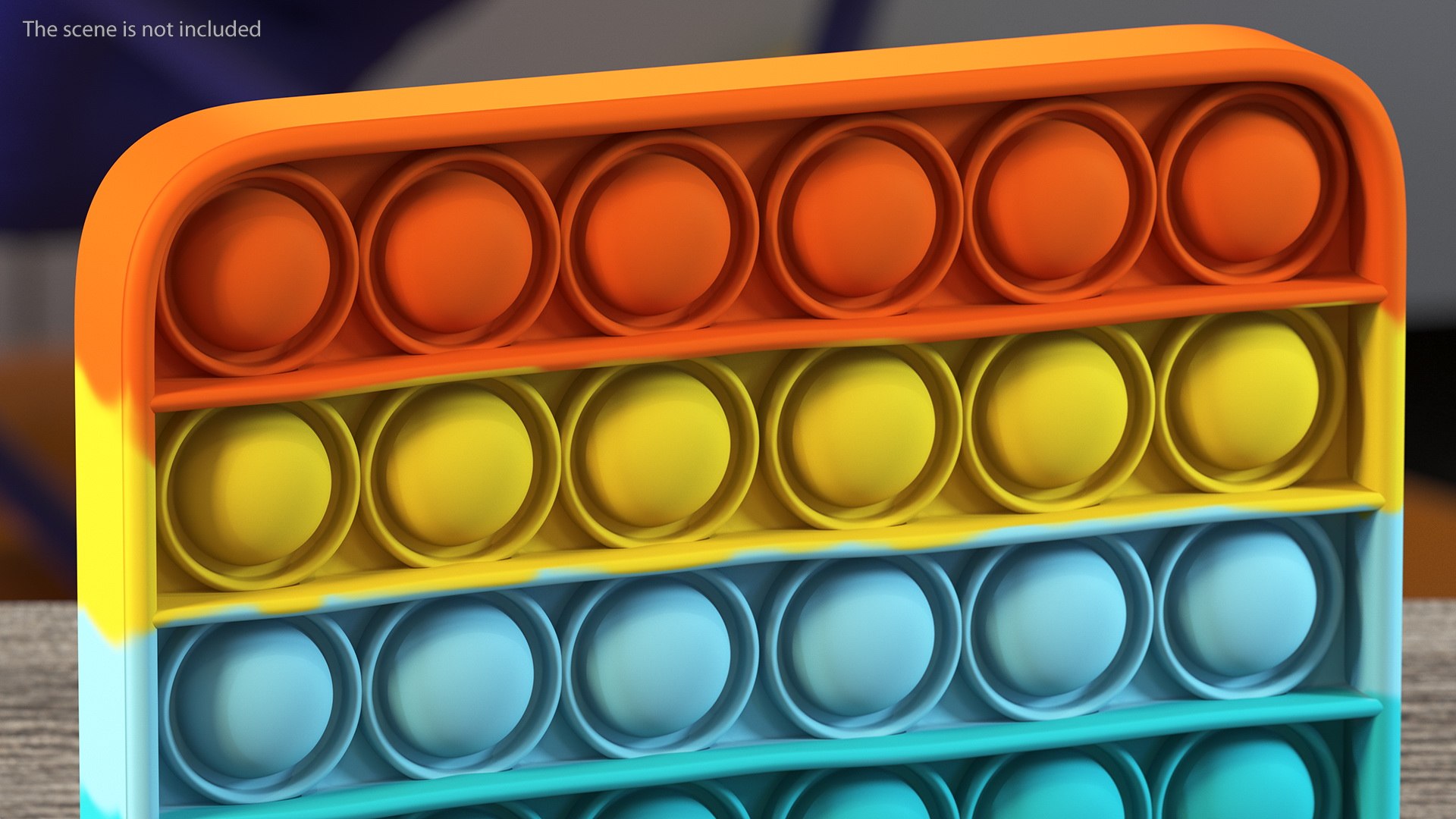 Square Pop It Fidget Toy 3D Model - TurboSquid 1778848