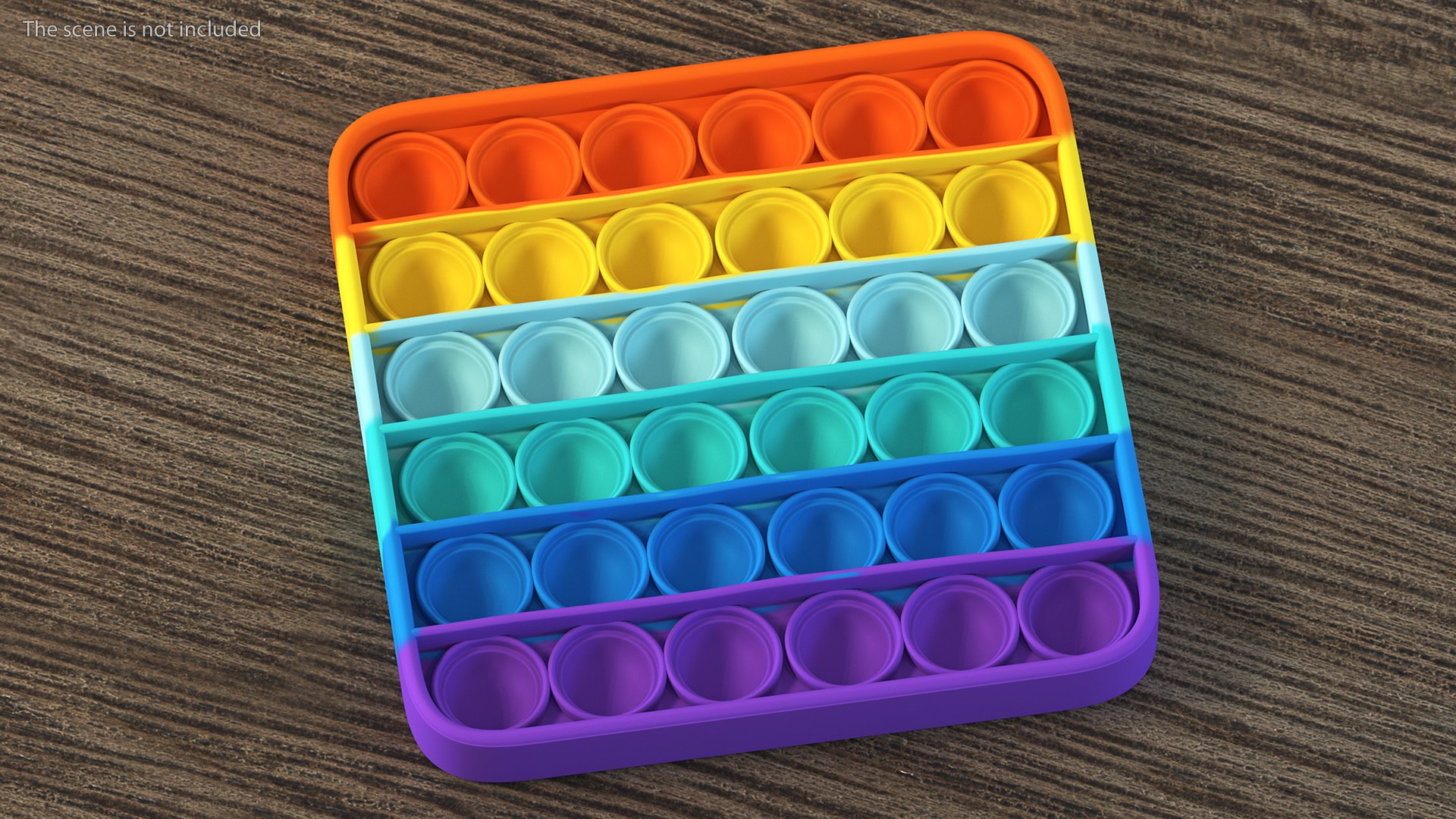 Square Pop It Fidget Toy 3D Model - TurboSquid 1778848