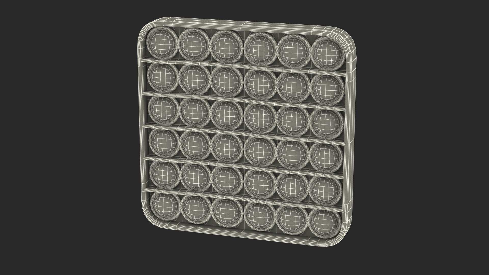 Square Pop It Fidget Toy 3D Model - TurboSquid 1778848