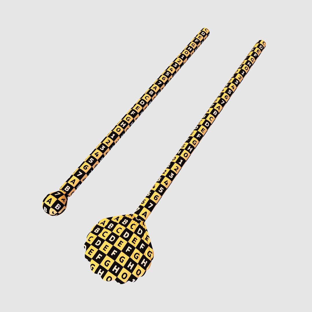 Bartender Tools Set 200 Strainers Stirrers IcePicks 3D Model ...