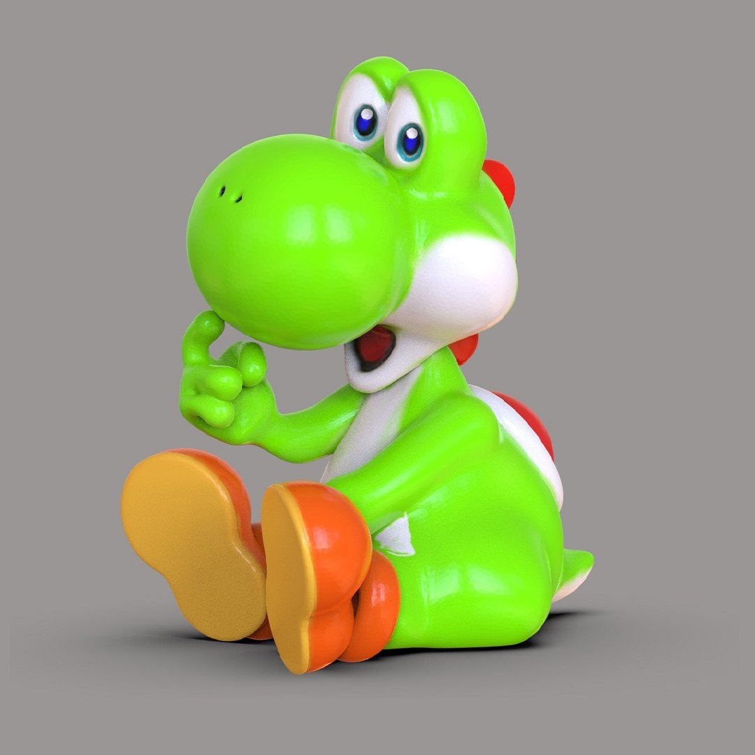 modelo 3d Yoshi Figurine - TurboSquid 2085850
