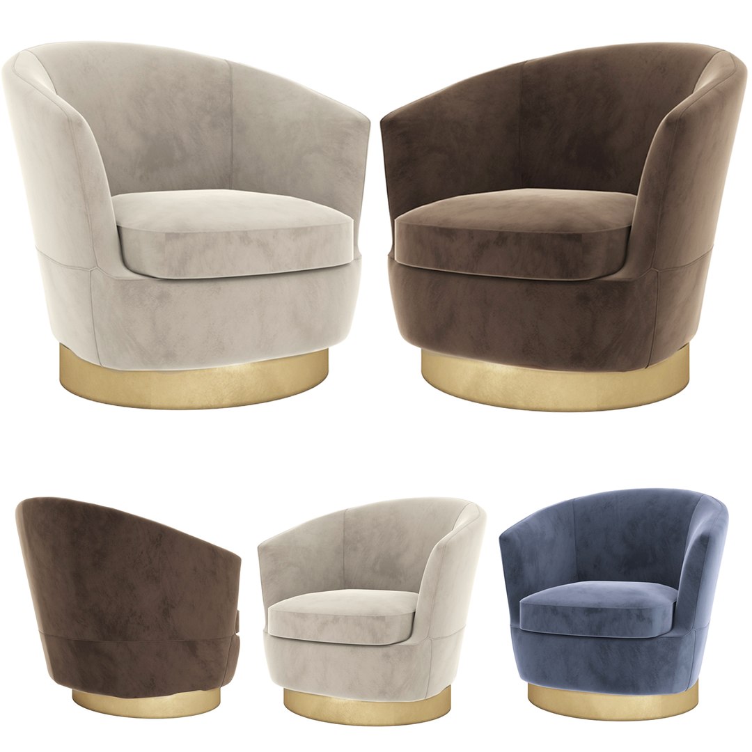 Minotti Jacques 3D Model - TurboSquid 1549719