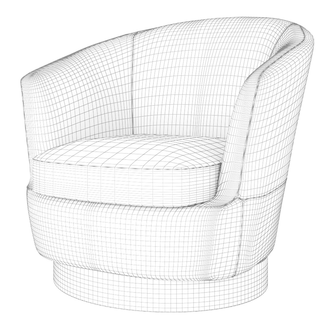 Minotti Jacques 3D Model - TurboSquid 1549719